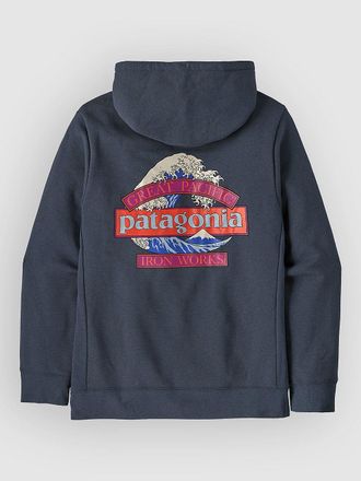 Patagonia Great Waves Uprisal Sweat &agrave; capuche bleu