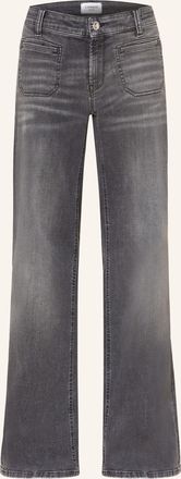 Cambio Cambio Flared-Jeans Tess grau