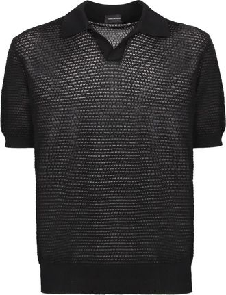 Tagliatore Homme, Tops, Noir, Taille: XL Tissu perfor&eacute; effet maille