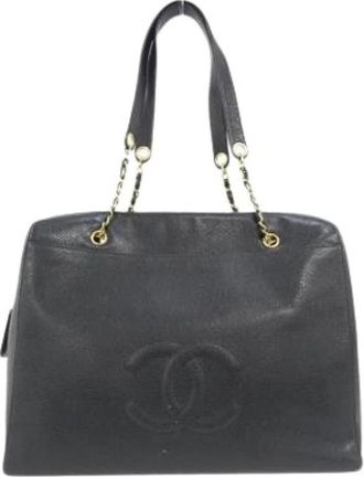 Chanel Sac bandouli&egrave;re vintage doccasion - Femme - Pre-owned - Noir - Taille: ONE Size