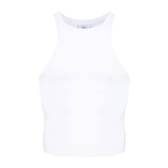 VETEMENTS &Auml;rmelloses Top - - Tops - Damen - Wei&szlig; - M