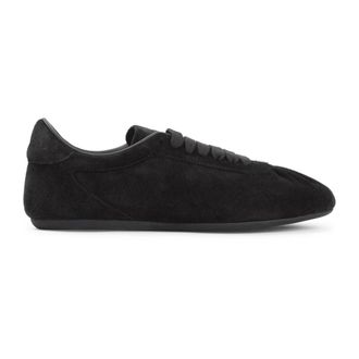 Dolce & Gabbana Wildleder-Sneaker - - Shoes - Damen - Schwarzk - 38 EU