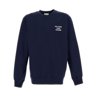 Dr&ocirc;le de Monsieur Homme, Sweatshirts et sweats &agrave; capuche, Bleu, Taille: XL Le SweaT-shirt Slogan