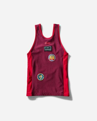 Martine Rose Women s Swim Vest Red / Burgundy