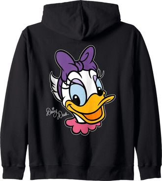 Disney Daisy Duck Big Face Retro Character Trip Matching Kapuzenjacke