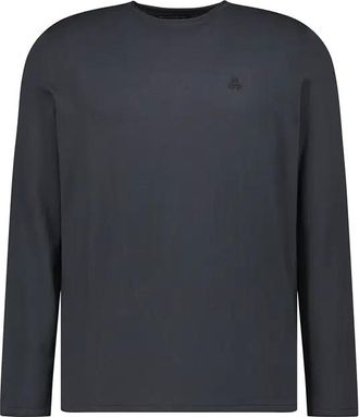 Marc O'Polo Herren Pullover grau unifarben