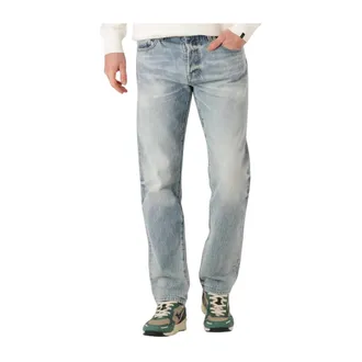 Butcher of Blue Stockton Straight Redding Lt - - Jeans - Herren - Blau - W36 L32