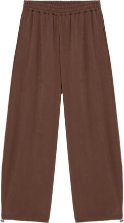 Alpha Studio Femme, Pantalons, Brun, Taille: 36 FR Wide Pantalons