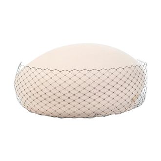 Maison Michel New Bonnie Veil Hut - - Accessories - Damen - Beige - S