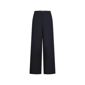 Jil Sander Wide Hosen - - Trousers - Herren - Blau - L