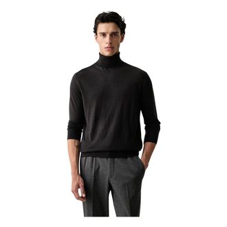 A|X Armani Exchange Pull &agrave; col roul&eacute; - Homme - Pulls - Gris - Taille: 2XL