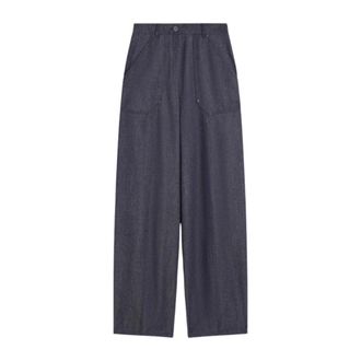Max Mara Elegante Hose f&uuml;r Frauen - - Trousers - Damen - Blau - XS