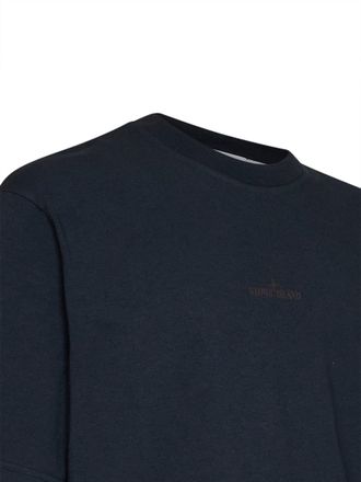 Stone Island Organic Cotton Jersey T-Shirt - Navy