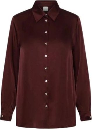 Marella Femme, Blouses et Chemises, Brun, Taille: 38 FR Bunny-Camicia