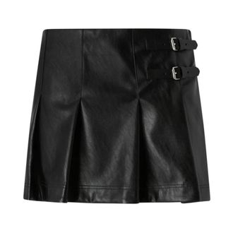 Pinko Lederrock - - Skirts - Damen - Schwarzk - M