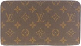Louis Vuitton unisex, Pre-owned, Brun, Taille: ONE Size Portefeuille long (&agrave; deux volets) Pre-owned
