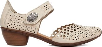 Rieker Halbschuhe Rieker 43753-60 Beige