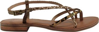 Les Tropeziennes Femme, Chaussures, Brun, Taille: 41 EU Leopard-Multi