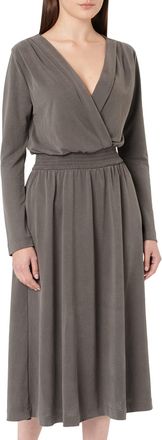 s.Oliver Black Label Damen Dress Kleid, Brown, 46 EU