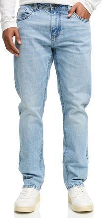 Indicode Herren INValoy Jeanshose mit Stretch aus Baumwolle | Herrenjeans Denim-Jeans f&uuml;r M&auml;nner Original Light Blue, 32/32