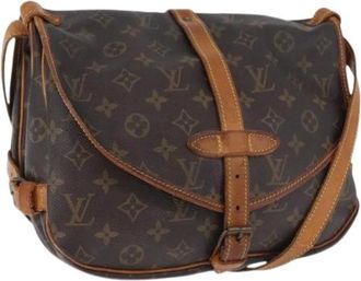 Louis Vuitton Pre-owned Toile sacs-louis-vuitton - Femme - Pre-owned - Brun - Taille: ONE Size
