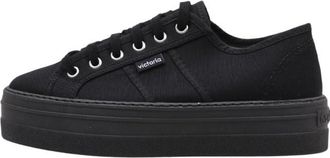 Victoria Victoria BARCELONA PLATAFORMA LONA MONOCROMO PLATEAU-SNEAKER