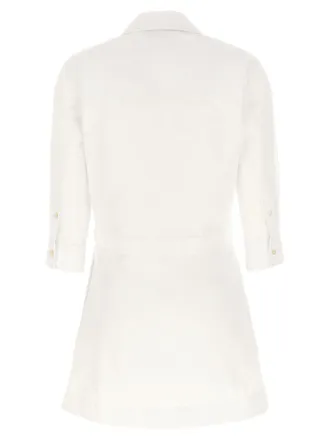 Gucci Womens White Cotton Short Dress