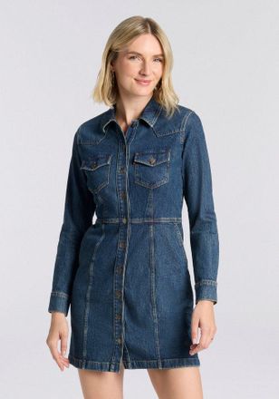Levi's Jeanskleid FLYNN WESTERN COR Western-Style
