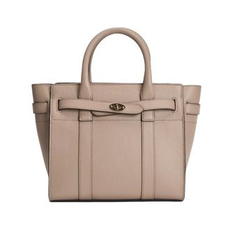 Mulberry Femme, Sacs, Brun, Taille: ONE Size Mini Bayswater Gris Tourterelle Sac &agrave; Main