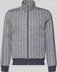 Lacoste Regular Fit Sweatjacke mit Baumwoll-Anteil