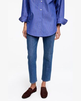 Arket Loafer Aus Veloursleder -Braun