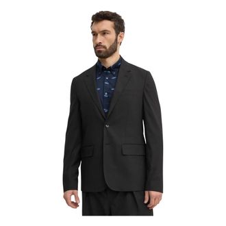 Michael Kors Stretch Tech Tailored Blazer - - Jackets - Herren - Schwarzk - 3XS