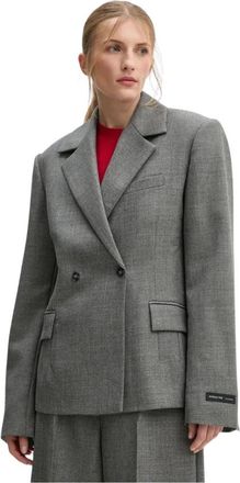 Birgitte Herskind Melange Blazer - - Jackets - Damen - Grau - S