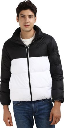 Calvin Klein Jeans Herren Pufferjacke Übergangsjacke, Schwarz (Ck Black), XXL