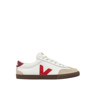 Veja Soft Leather Volley Sneakers - - Shoes - Herren - Wei&szlig; - 45 EU