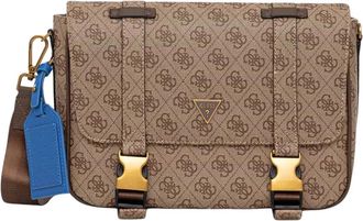 Guess Sac bandouli&egrave;re Milano - Homme - Sacs - Beige - Taille: ONE Size