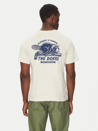 Element T-Shirt ELYZT00518 Beige Regular Fit