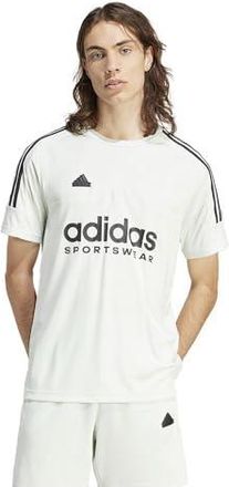 adidas Mens T-Shirt Tiro, Crystal Jade, L