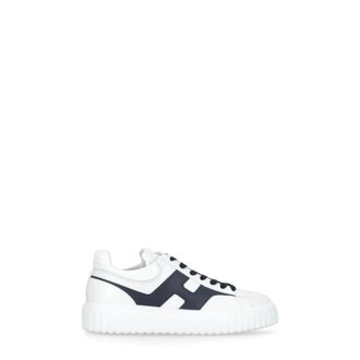 Hogan Homme, Chaussures, Blanc, Taille: 40 1/2 EU H-Stripes Baskets