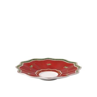 Villeroy & Boch Toys Delight Sous-tasse rouge, 16,5 cm, Porcelaine Premium
