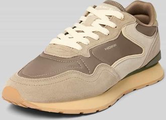 Hoff Sneaker aus Leder-Mix mit Logo-Detail Modell City