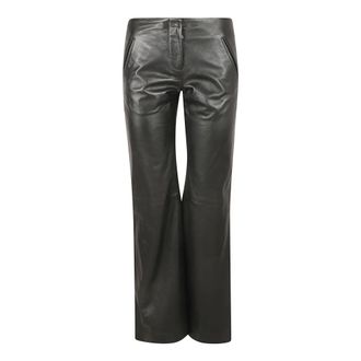 Alberta Ferretti Femme, Pantalons, Noir, Taille: 36 FR Wide Pantalons