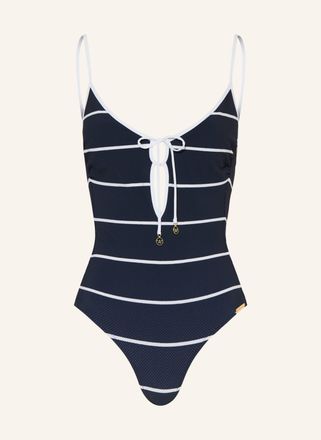 Watercult Watercult Badeanzug Coastal Lines blau