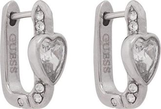 Guess Ohrringe JUBE06 365JW Silberfarben