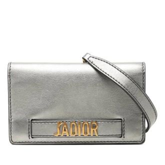 Dior Pre-owned JAdior Clutch mit Kette - - Pre-owned - Damen - Grau - ONE SIZE