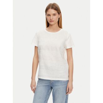 Max Mara T-Shirt Bondeno 2515941112 Wei&szlig; Regular Fit