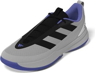 adidas Adidas Unisex Front Court Sneaker, Grey/Black/Cobalt Blue, 5 US Men