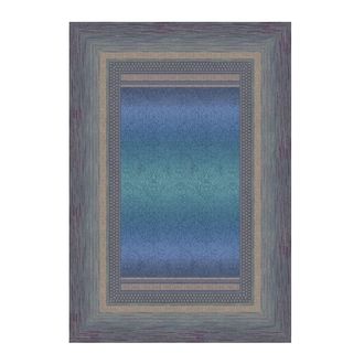 Bassetti Plaid 9314426, Nabucco Serie, Farbe B1 Blu, Gr&ouml;&szlig;e 135x190cm, Bezug Reine Baumwolle, F&uuml;llung Polyester, Pflegeleicht, vielseitig einsetzbar