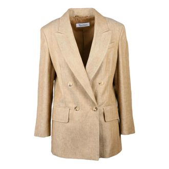 Max Mara Damen, Jacken, Beige, XSGr&ouml;&szlig;e