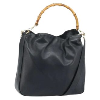 Gucci Sac &agrave; bandouli&egrave;re vintage Pre-owned - Femme - Pre-owned - Noir - Taille: ONE Size